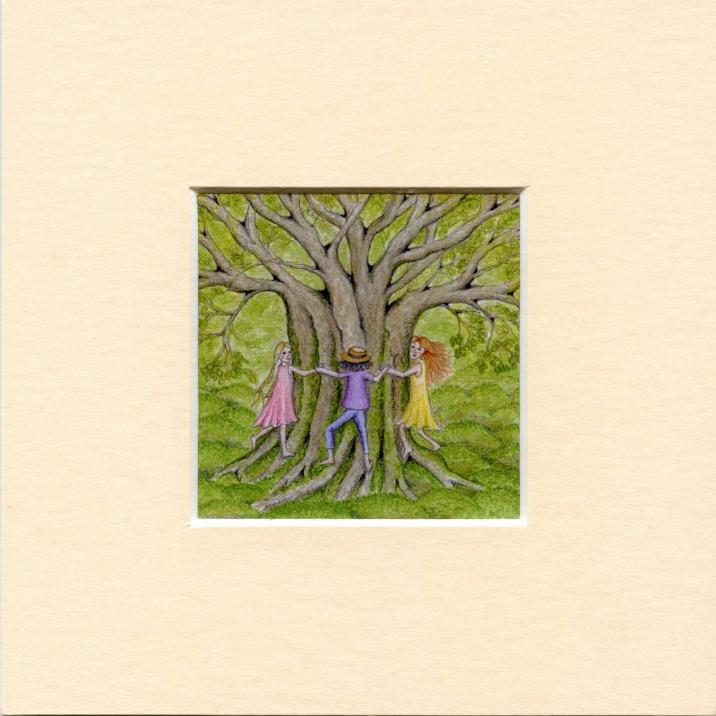 British Tree Leaves Identification A3 Poster, Art Print