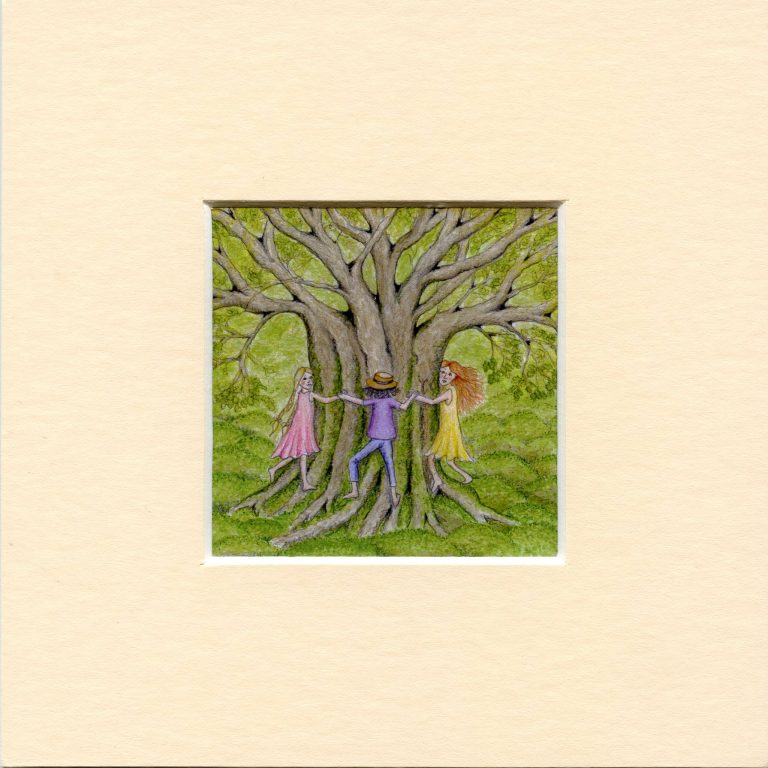 British Tree Leaves Identification A3 Poster, Art Print