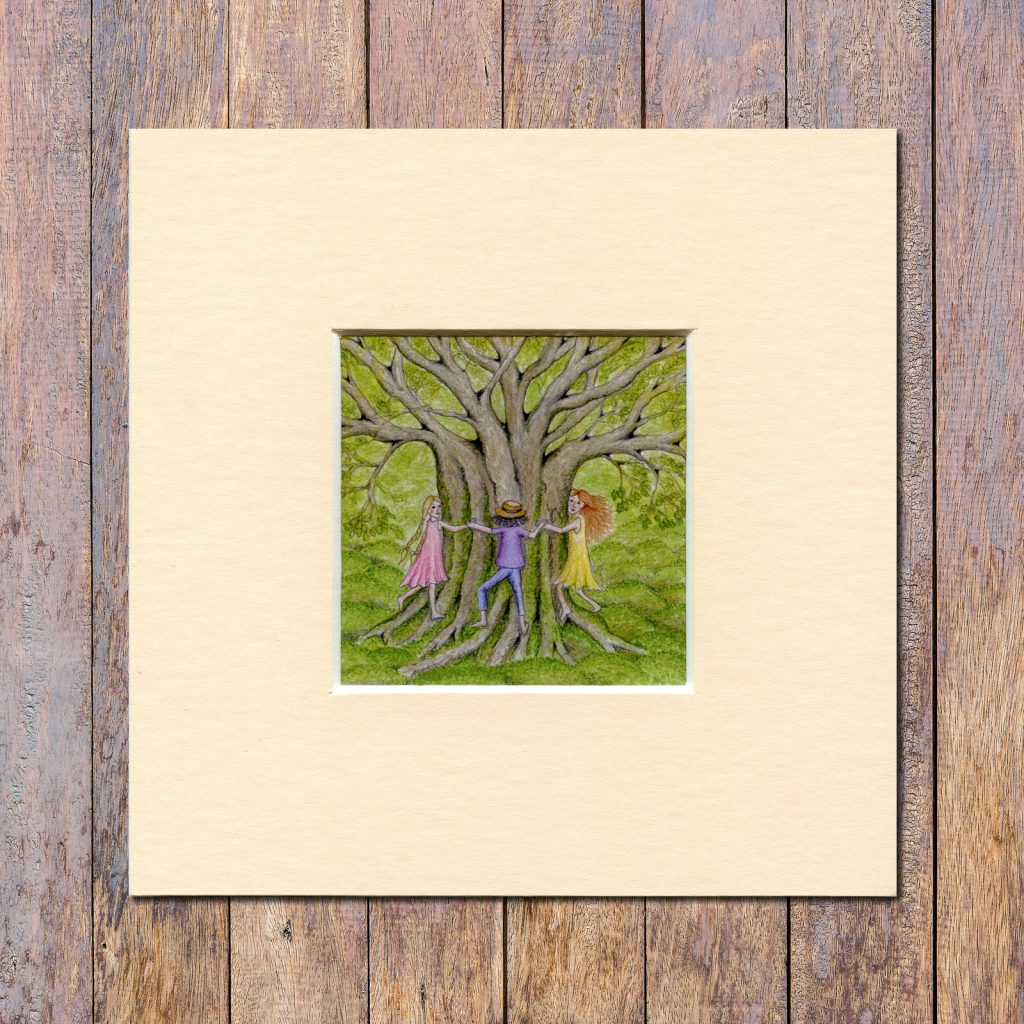 British Tree Leaves Identification A3 Poster, Art Print