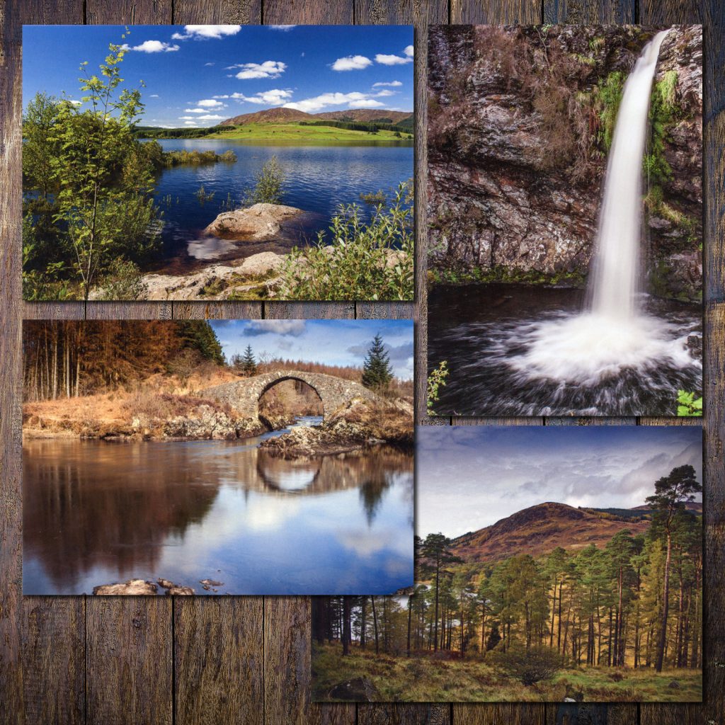 Roman Bridge, Water of Minnoch, Galloway Forest Park, Photographic ...