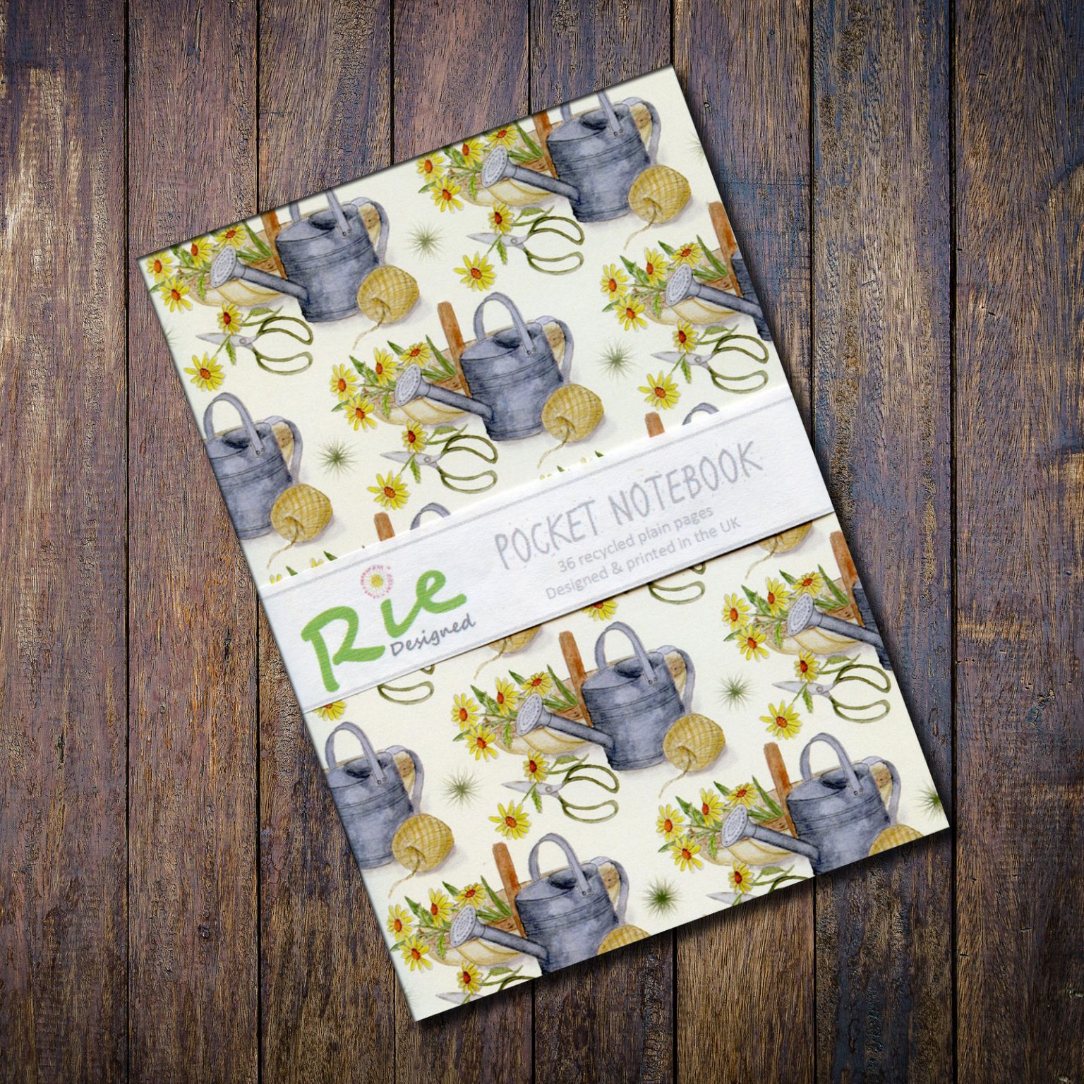 Gardeners A6 Plain Paper Recycled Notebooks