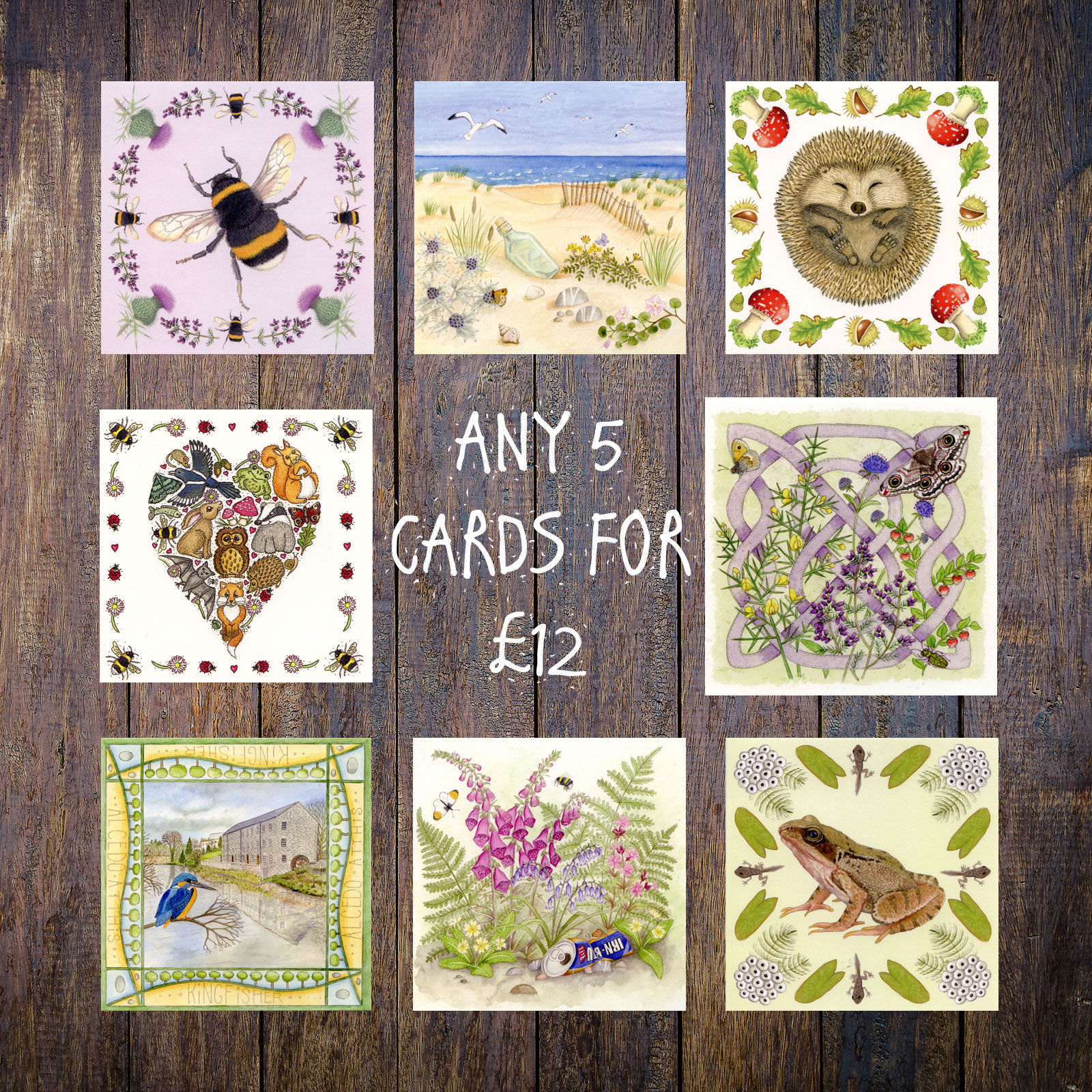 Any 5 Greetings Cards Special Offer